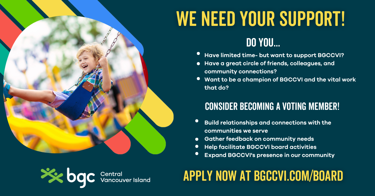 Board of Directors - BGC Central Vancouver Island